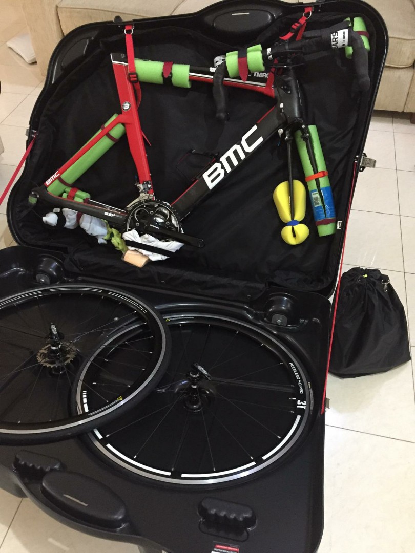 Sepeda BMC Time Machine TMR02 Triathlon Dan Scicon Aerotech Evolution x ...