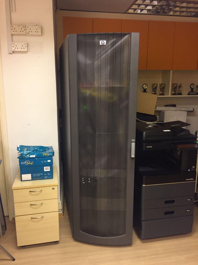 HP Server Rack, Computers & Tech, Parts & Accessories, Networking on ...