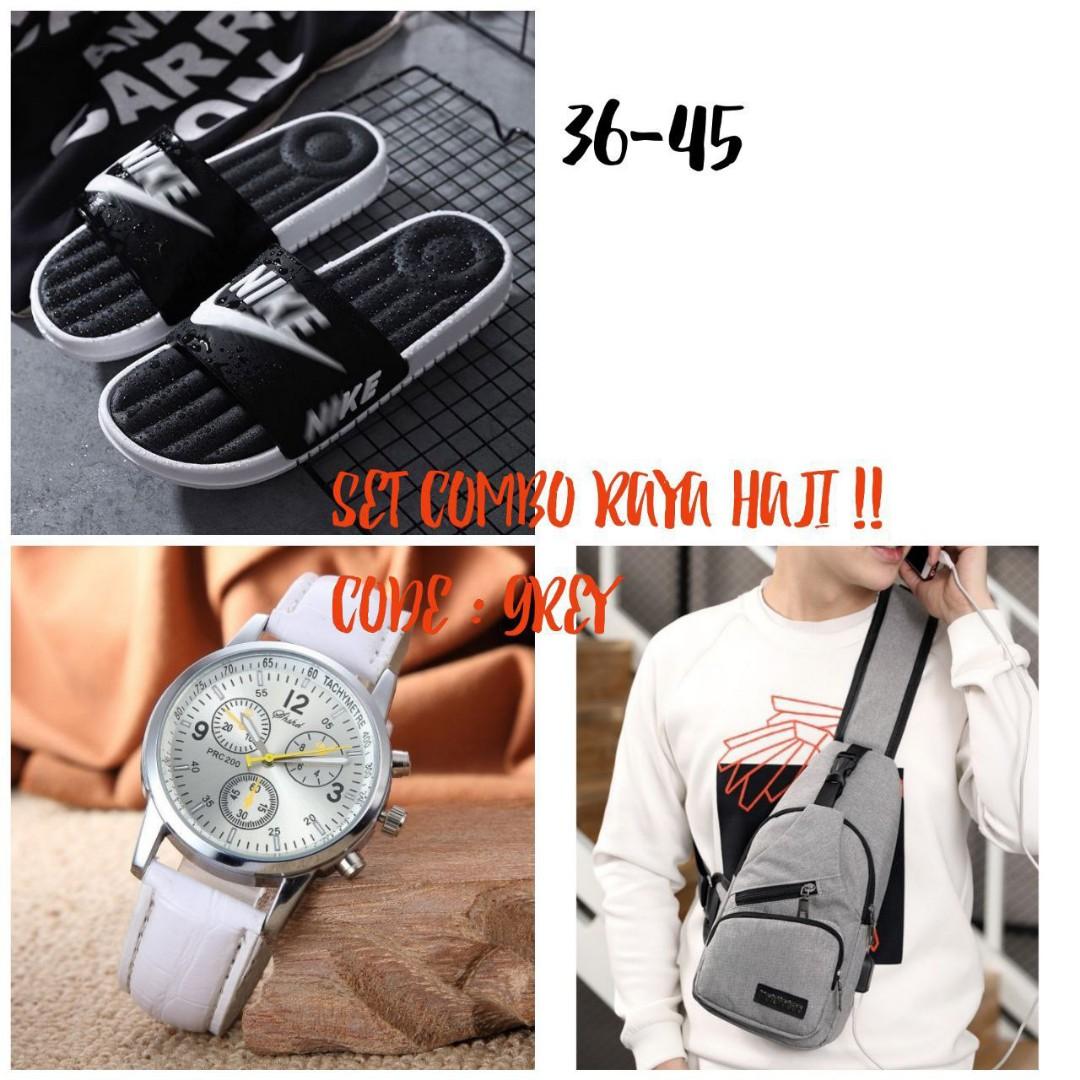 SET COMBO RAYA HAJI !, Men's Fashion, Bags, Belt bags, Clutches and ...