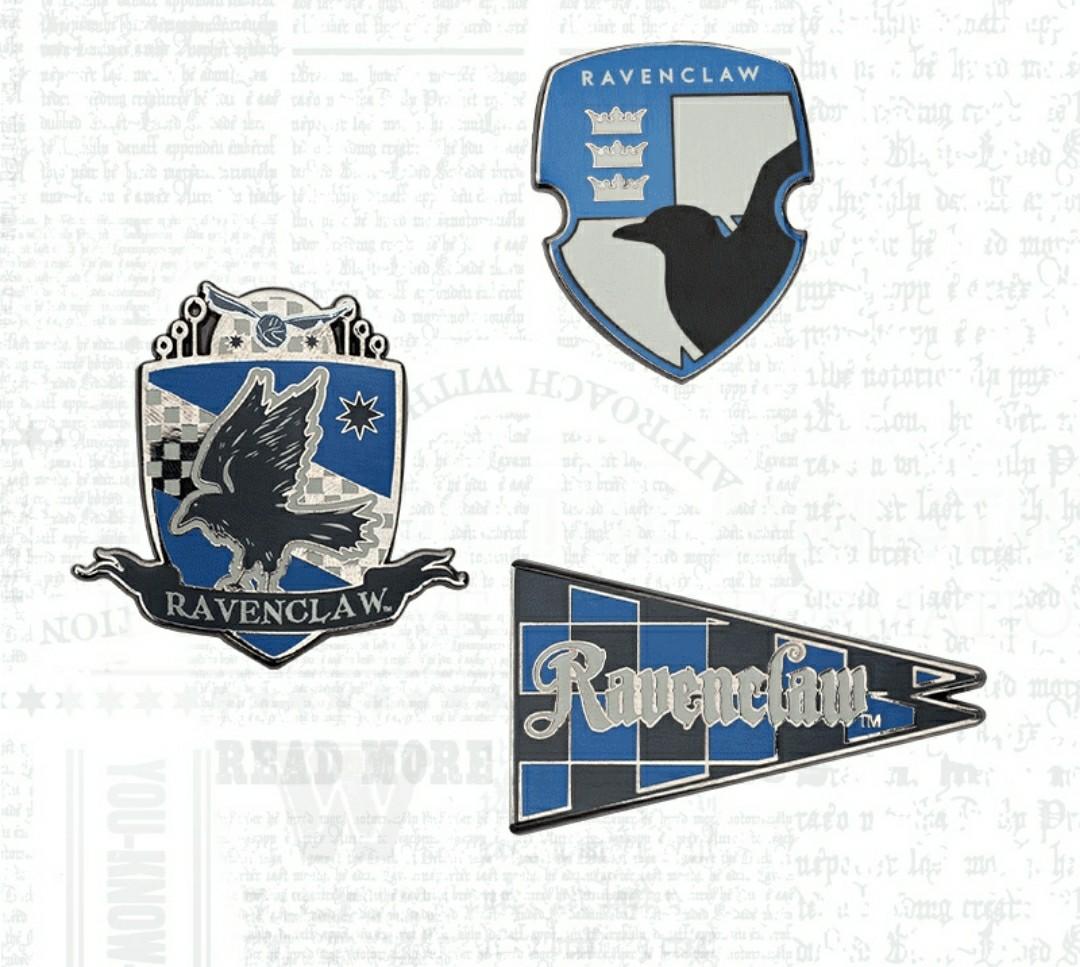 Set of 3 harry potter hogwarts house push pin, Everything Else on Carousell