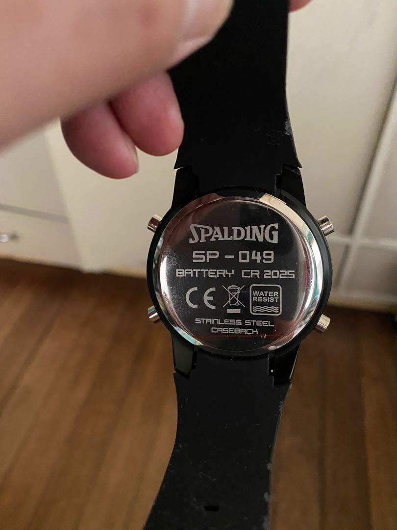 Spalding chronograph watch, Men's Fashion, Watches & Accessories ...