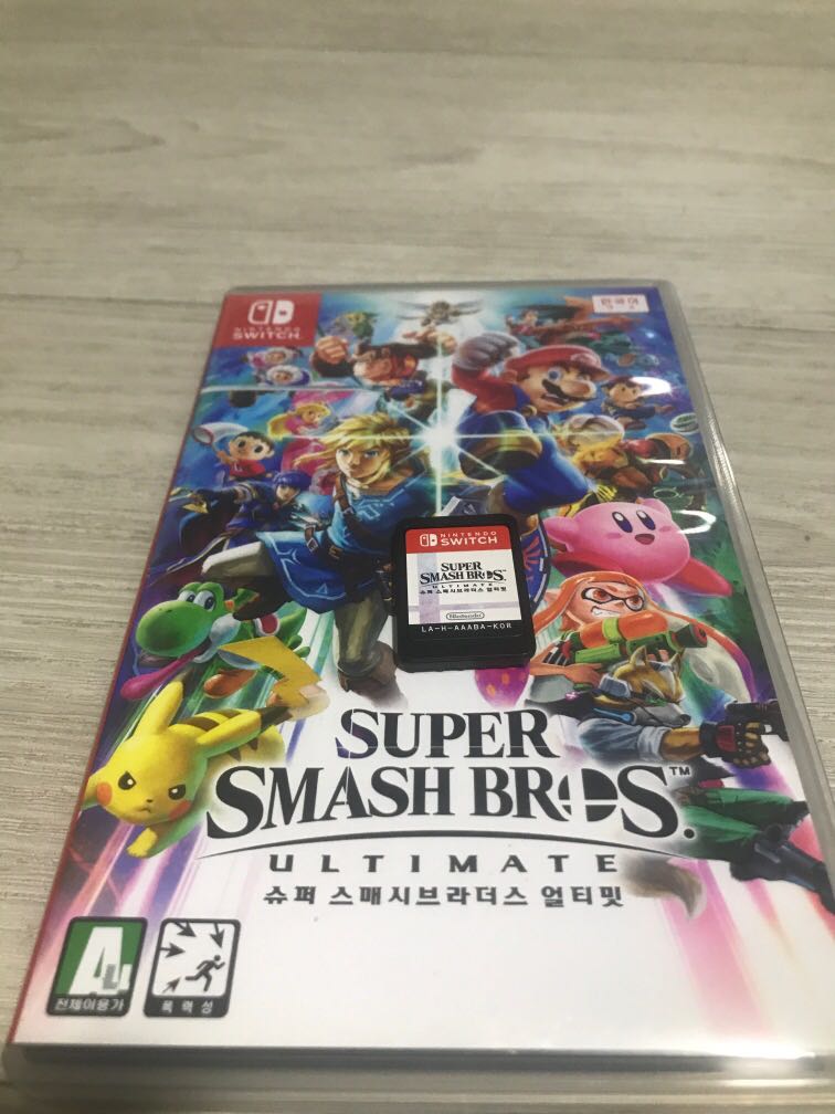 Super Smash Bros Nintendo Switch Game, Video Gaming, Video Games ...