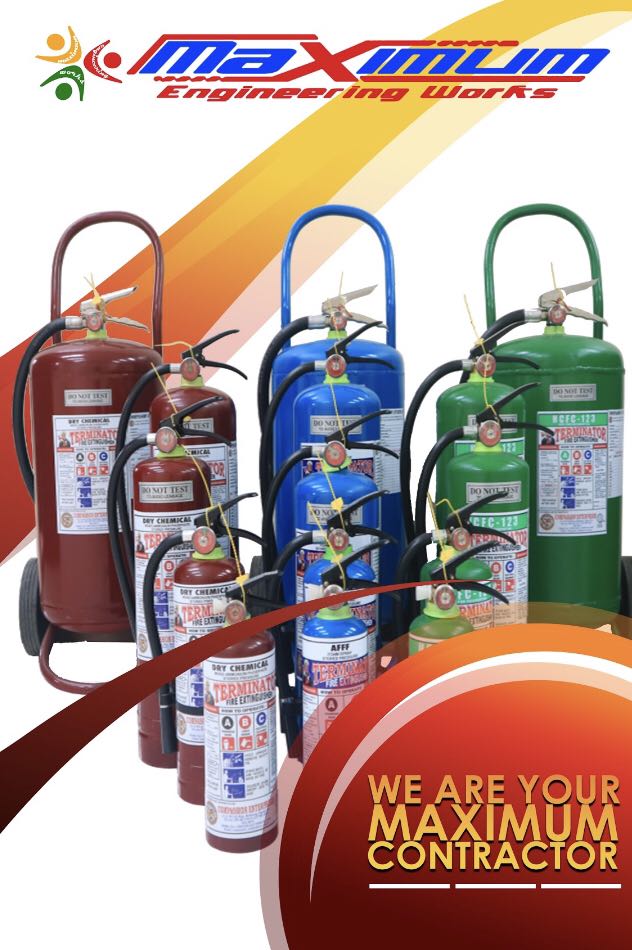 Terminator Brand Dry Chemical Fire Extinguisher, Commercial ...