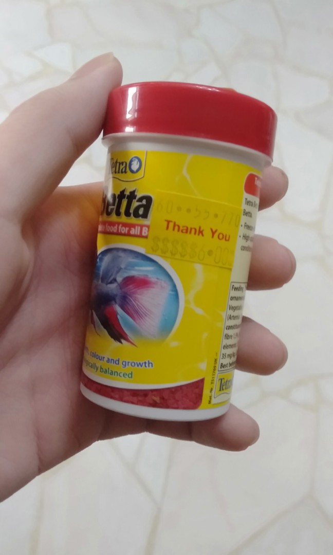 Tetra Betta food, Pet Supplies, Pet Food on Carousell