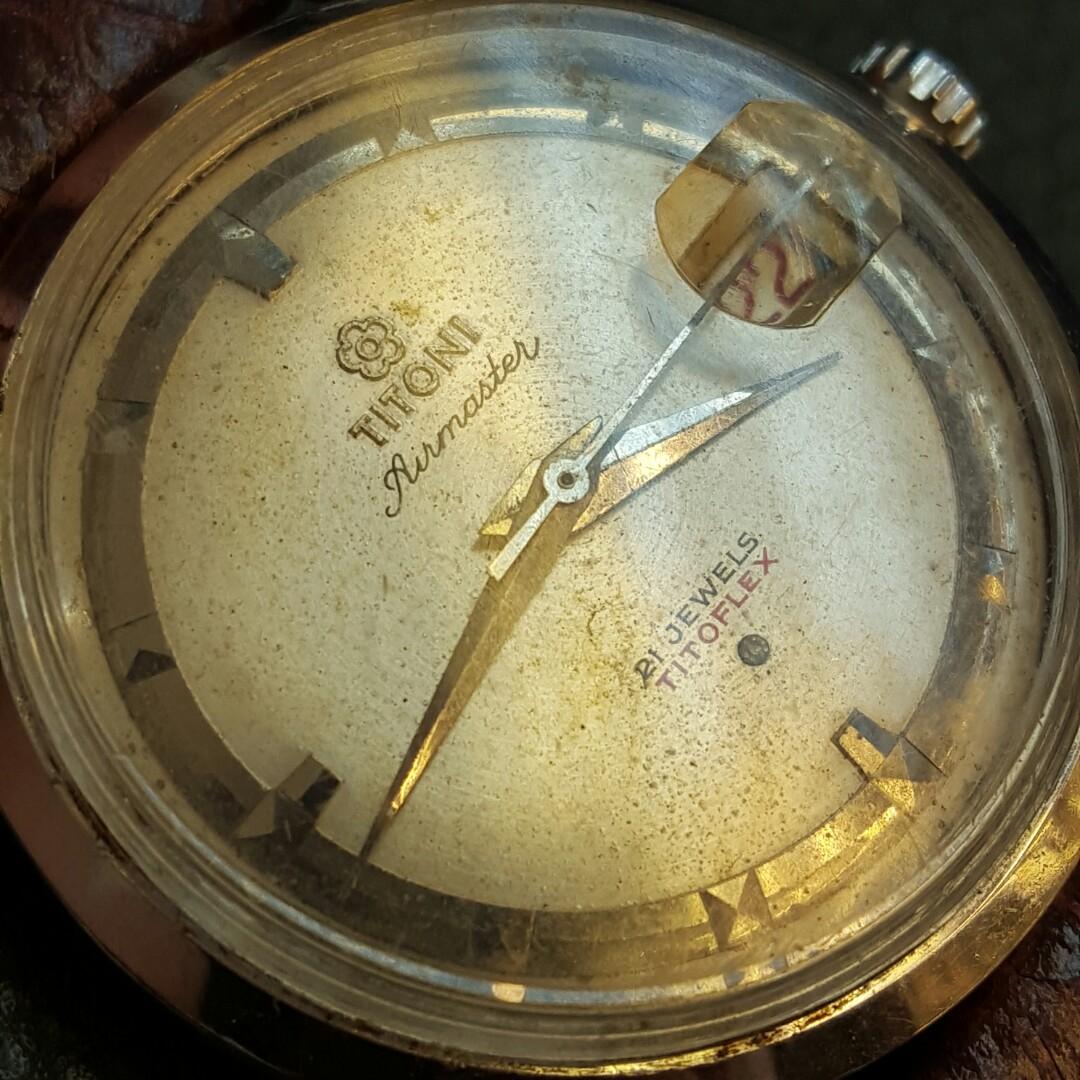 Titoni Airmaster Vintage Watch, Luxury, Watches on Carousell
