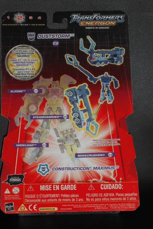 Transformers Energon Combiner ~ G1 Devastator Constructicon Maximus ...