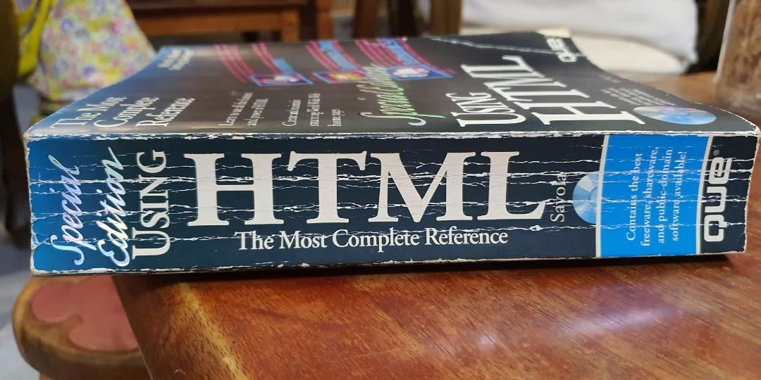 Using HTML Special Edition Reference Book, Hobbies & Toys, Books ...