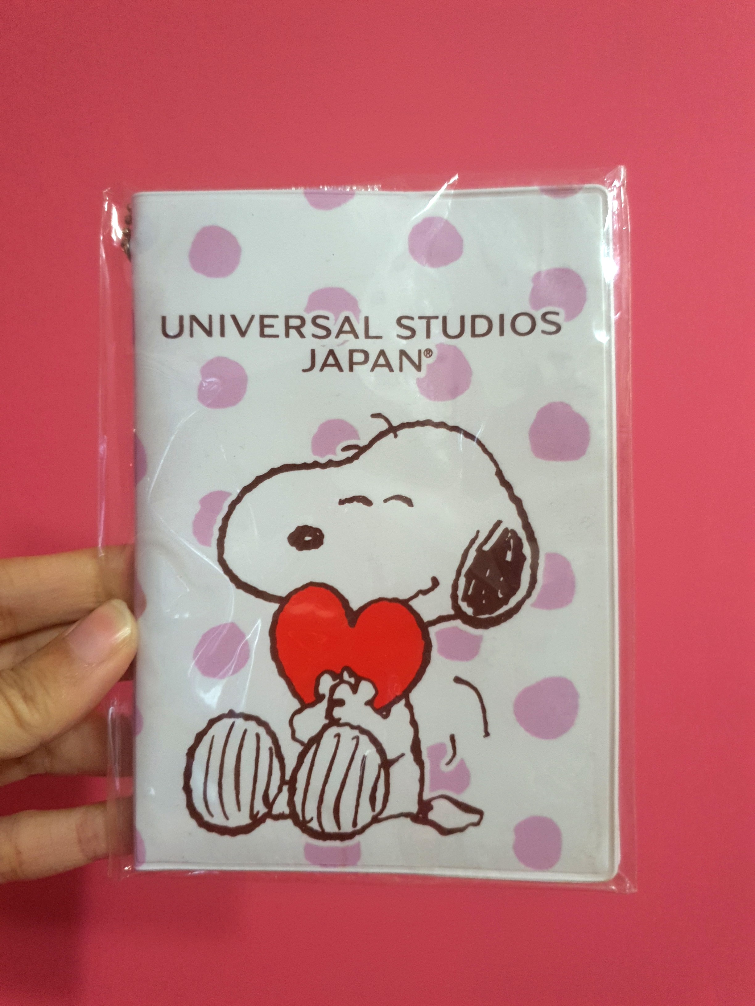 USJ Snoopy Passport Holder, Women's Fashion, Bags & Wallets, Wallets ...