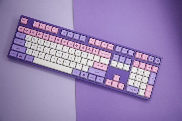 XDA ARC Hana PBT Dye-sub Keycaps for cherry mechanical keyboard ...