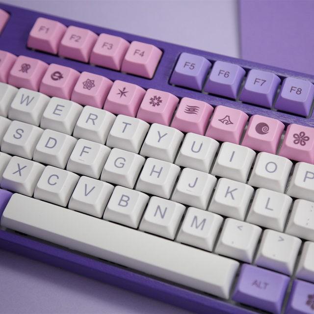 XDA ARC Hana PBT Dye-sub Keycaps for cherry mechanical keyboard ...