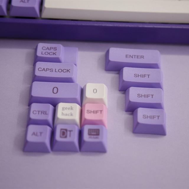 XDA ARC Hana PBT Dye-sub Keycaps for cherry mechanical keyboard ...