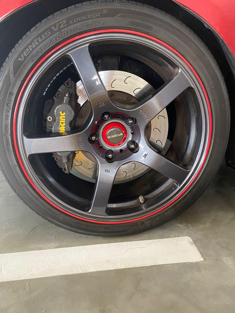 18” Original Prodrive Forged GC-05F, Car Accessories, Tyres & Rims on ...