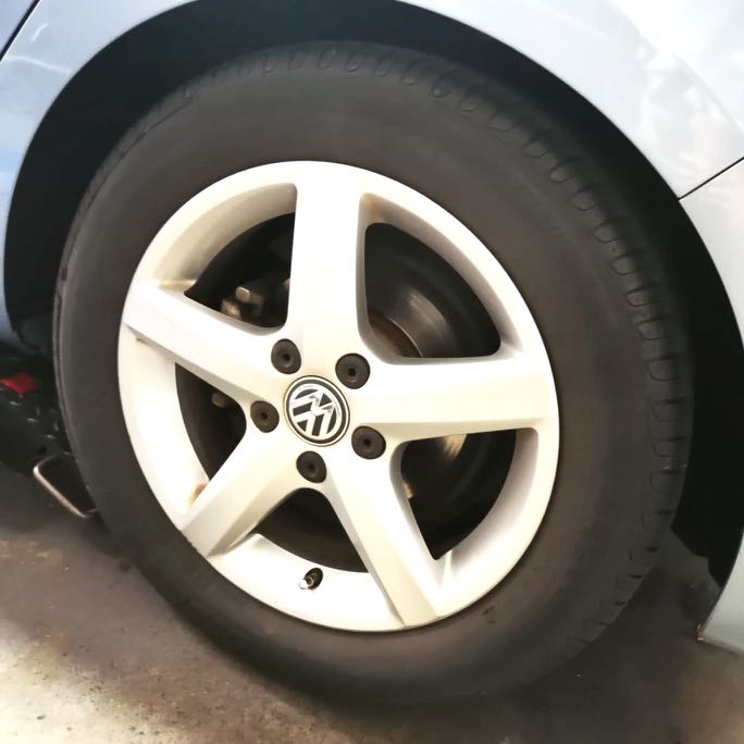 4 x Original Volkswagen 16” inch rims 5x112, Car Accessories, Tyres ...