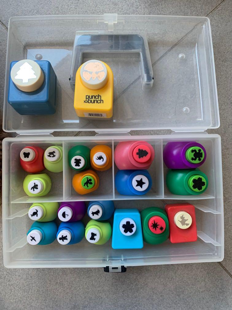 形狀剪紙器 21款 paper shape cutter 99%new, 興趣及遊戲, 手作＆自家設計, 文具 on Carousell