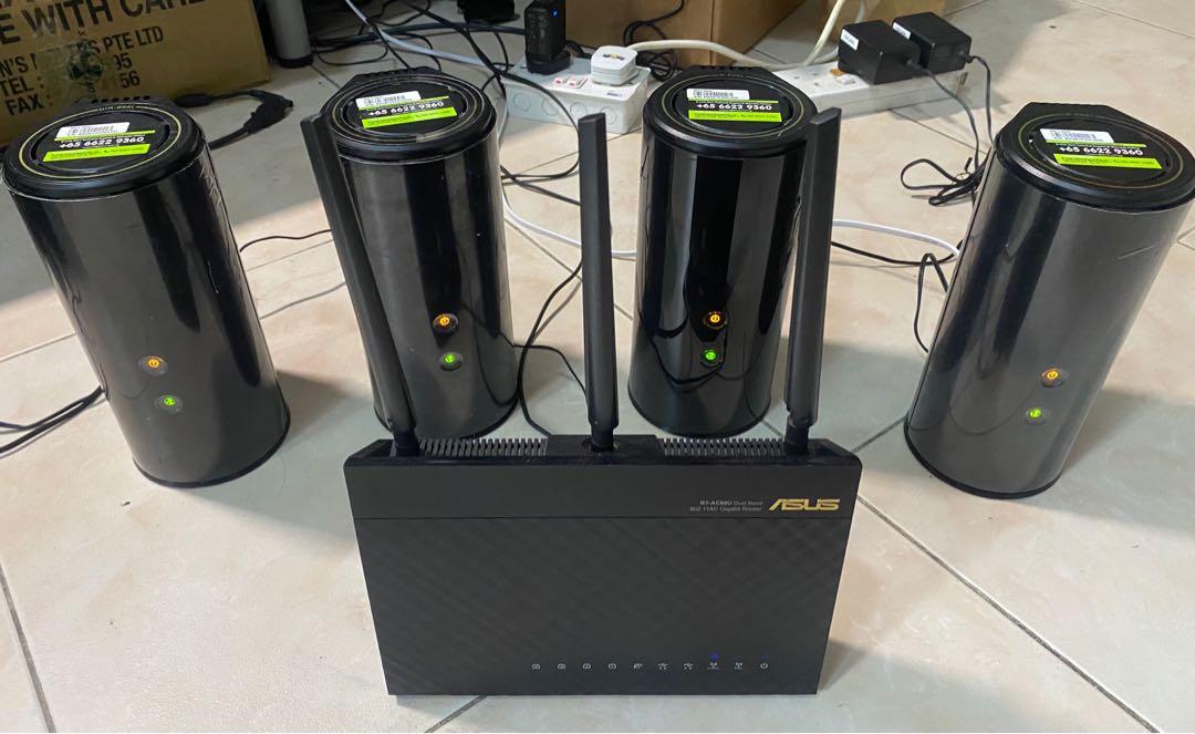 Asus Aimesh Set RT AC66U-B1(DIR 868L), Computers & Tech, Parts & Accessories, Networking on ...
