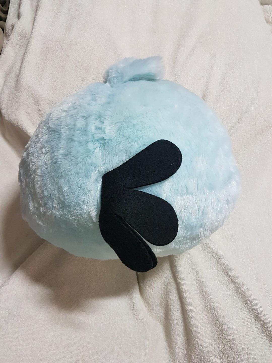 Authentic Large (Big) Momo Bear Angry Bird - Blue Bird Plush Soft Toy ...