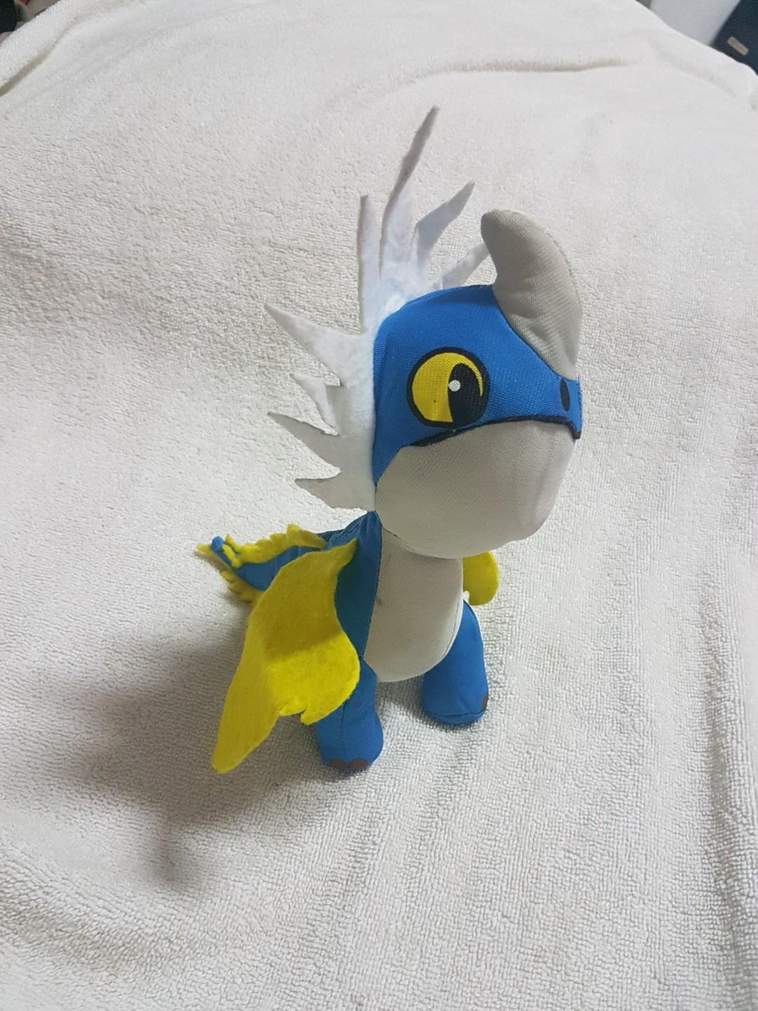 Authentic Rare DreamWorks How To Train Your Dragon Stormfly Plush Soft ...