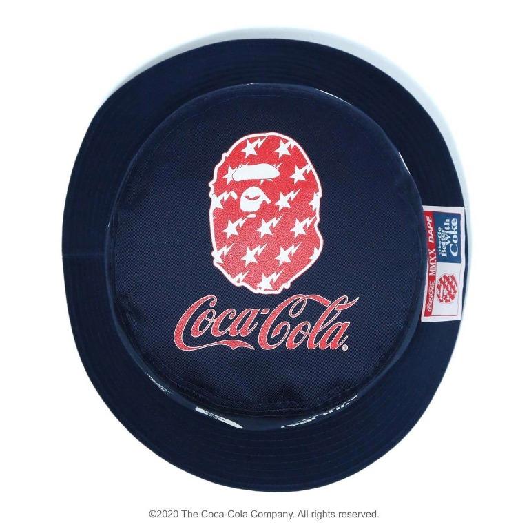 BAPE x COCA COLA BUCKET HAT, Men's Fashion, Accessories, Caps & Hats on ...
