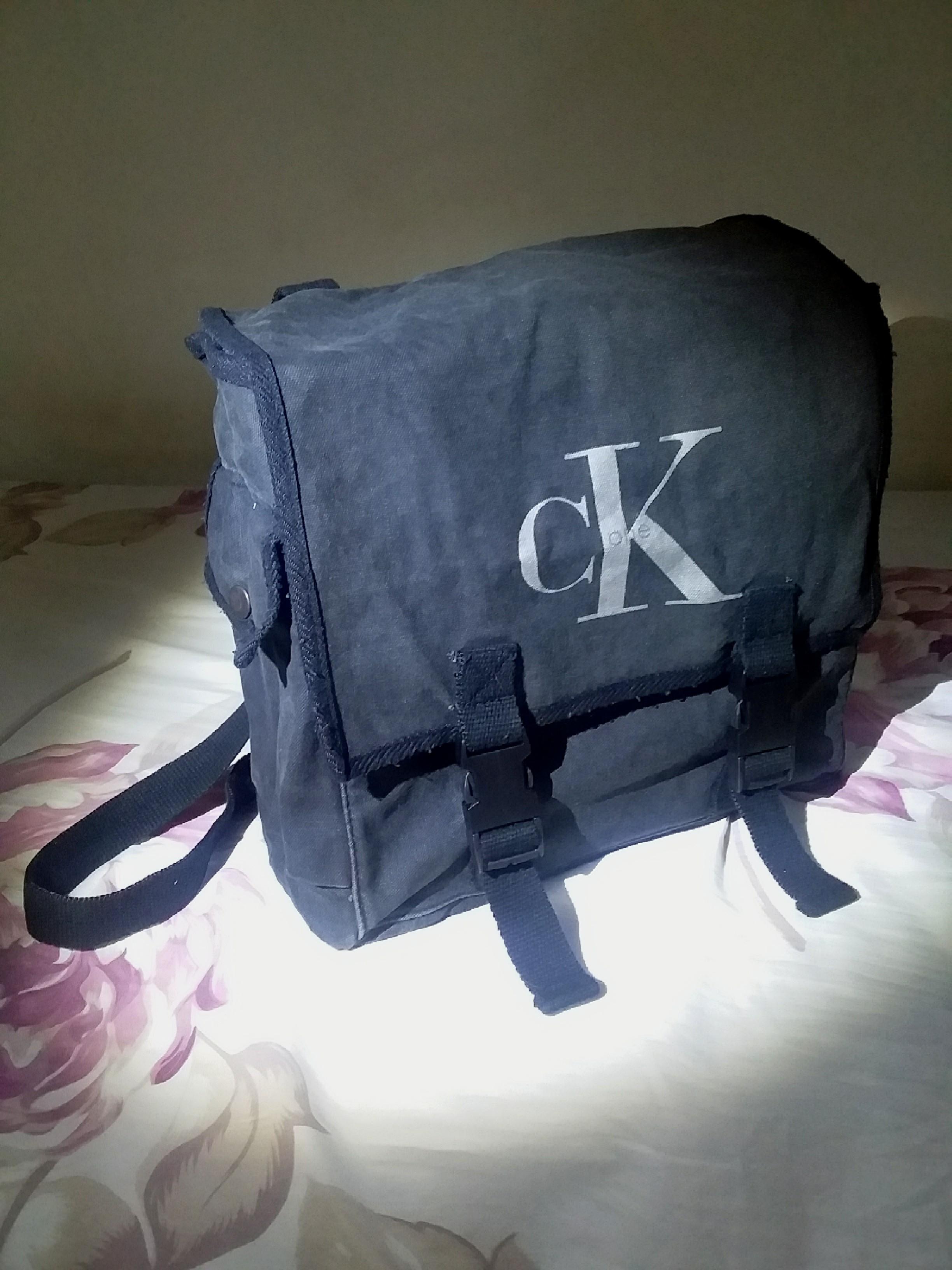 Calvin Klein vintage ruck sack, Women's Fashion, Bags & Wallets ...