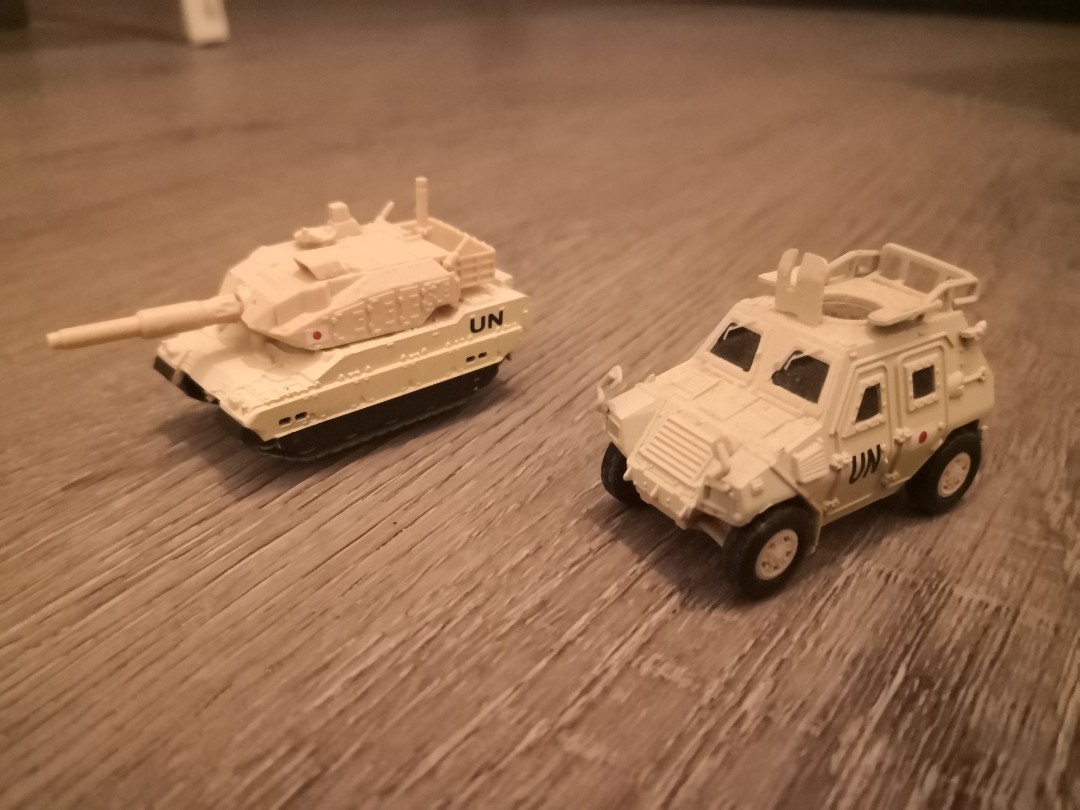 Capsule toy Japan UN Military vehicles, Hobbies & Toys, Toys & Games on ...