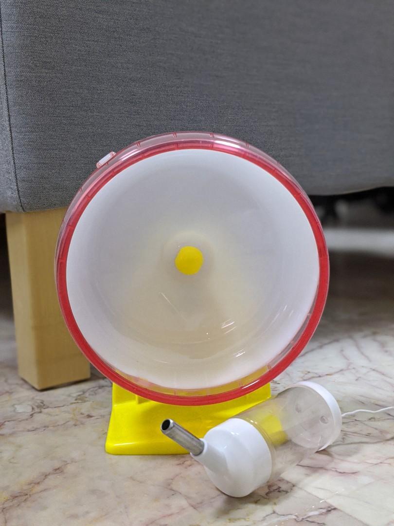 Carno Pink Hamster Wheel, Pet Supplies, Homes & Other Pet Accessories ...