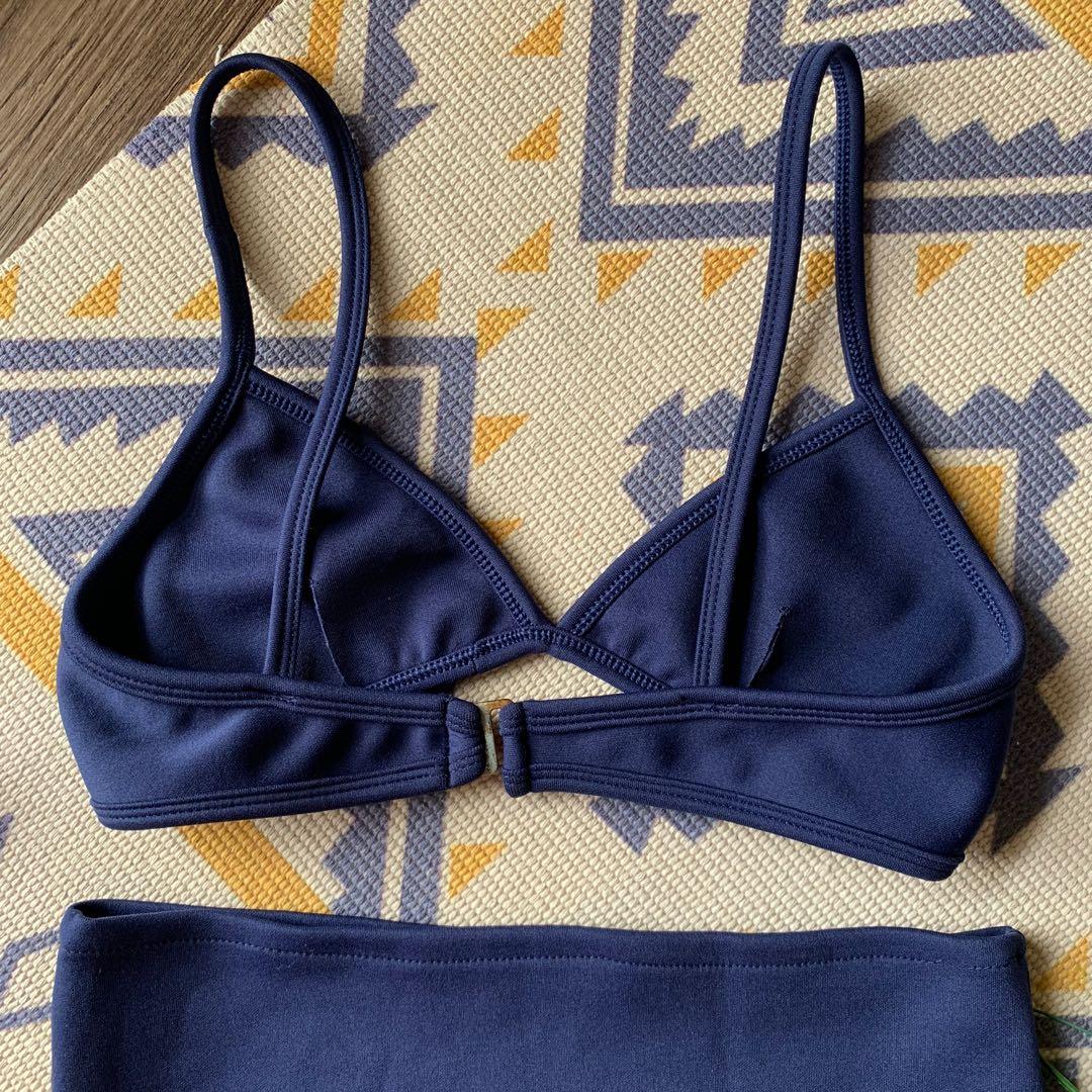 Dark blue bikini, Women's Fashion, Swimwear, Bikinis & Swimsuits on ...