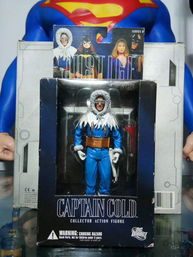 DC Direct Justice League Alex Ross Captain Cold Action Figure, Hobbies ...