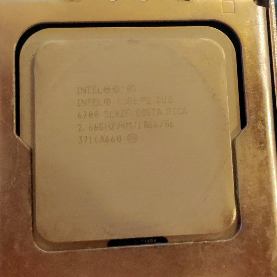 Faulty Motherboard + CPU, Computers & Tech, Parts & Accessories ...