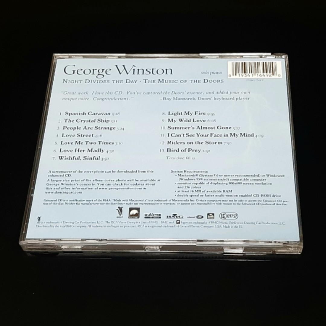 George Winston 'Night Divides The Day . The Music Of The Doors' (CD ...