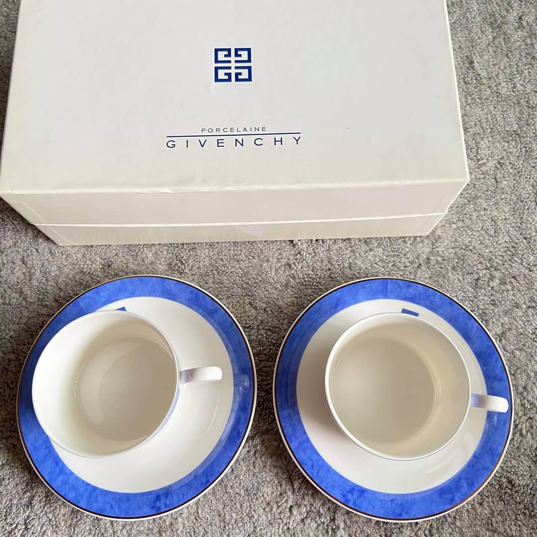Givenchy Cups and Saucers set, TV & Home Appliances, Kitchen Appliances ...