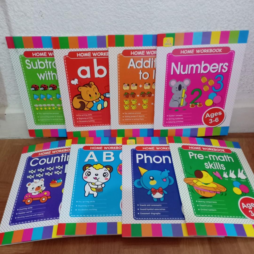 Home work book exercises, Hobbies & Toys, Books & Magazines, Children's ...