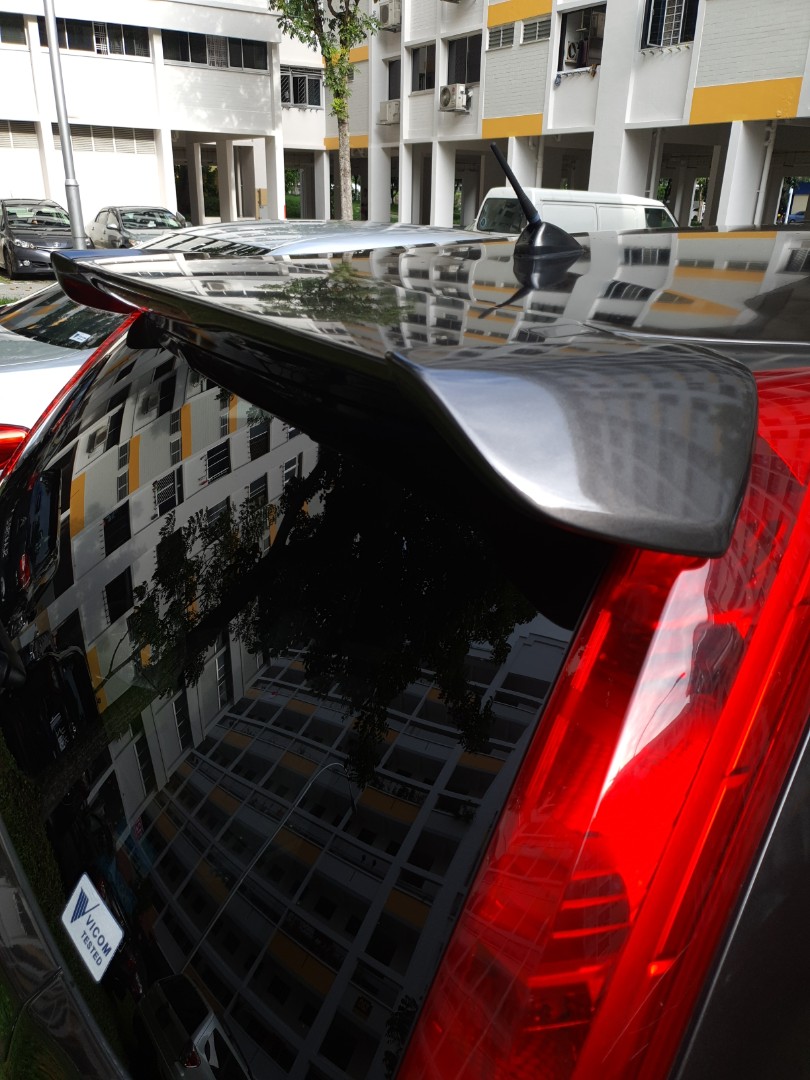 Honda stream RSZ spoiler, Car Accessories, Accessories on Carousell