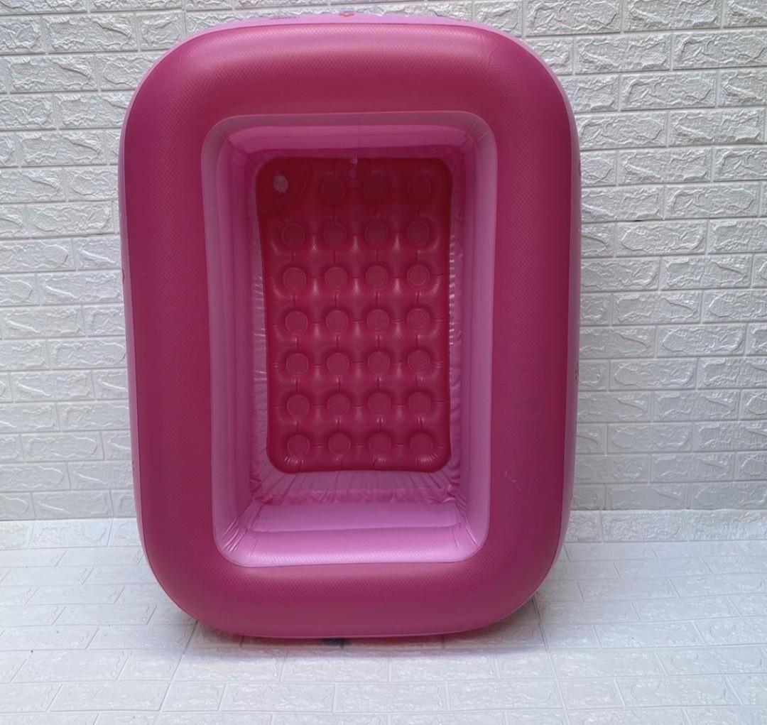 Inflatable Swimming Pool for Kids Pink, Babies & Kids, Bathing ...