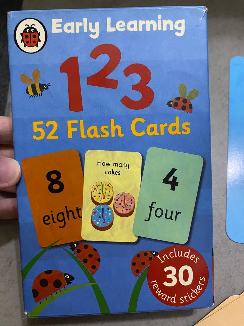 Ladybird Early Learning Numbers flash cards, Hobbies & Toys, Books ...