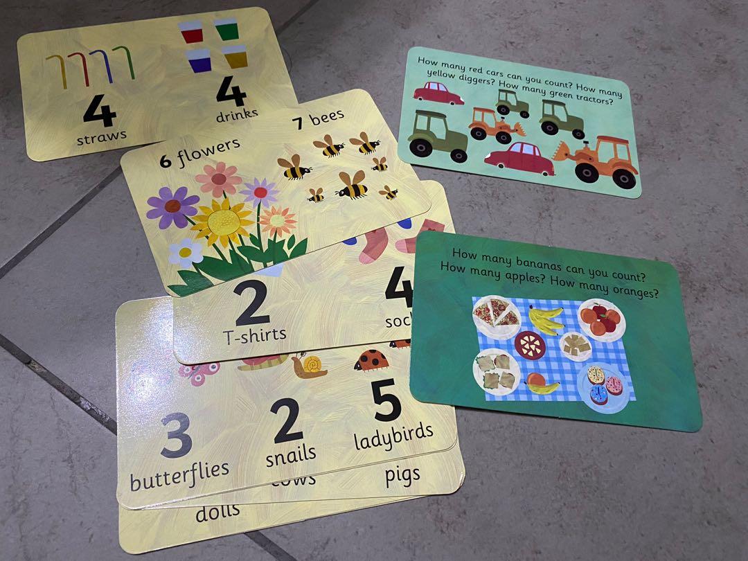 Ladybird Early Learning Numbers flash cards, Hobbies & Toys, Books ...