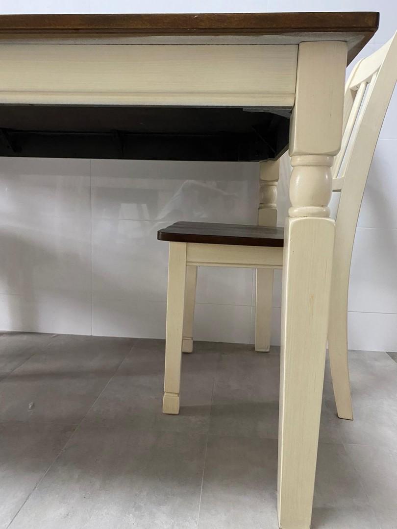 Laura Ashley Dining Table Set, Furniture & Home Living, Furniture ...