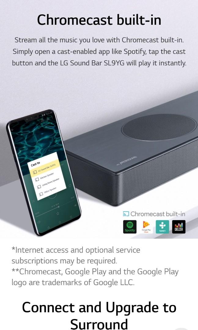 LG SL9YG 4.1.2 ch Sound Bar, Audio, Soundbars, Speakers & Amplifiers on ...