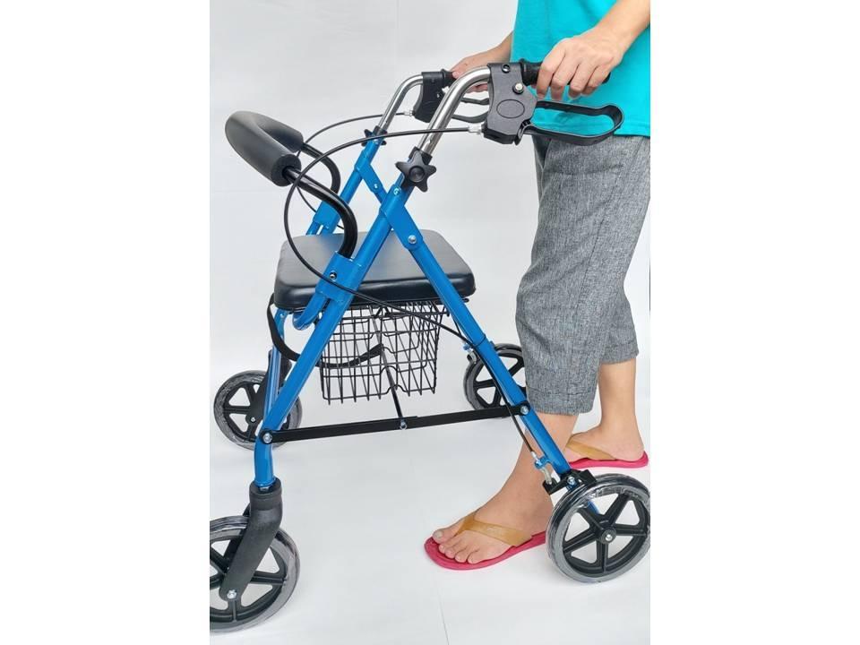 Light Weight Foldable Aluminium Rollator Walker SunshineNW, Health ...