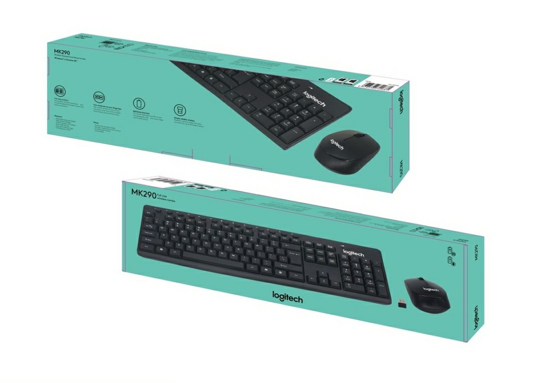 Logitech MK275 Wireless Keyboard and Mouse Combo, Computers & Tech ...