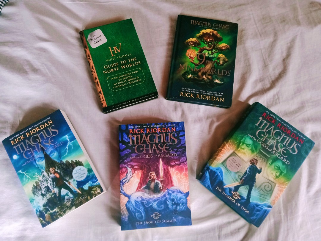 Magnus Chase book 1 to 3, Hobbies & Toys, Books & Magazines, Children's ...