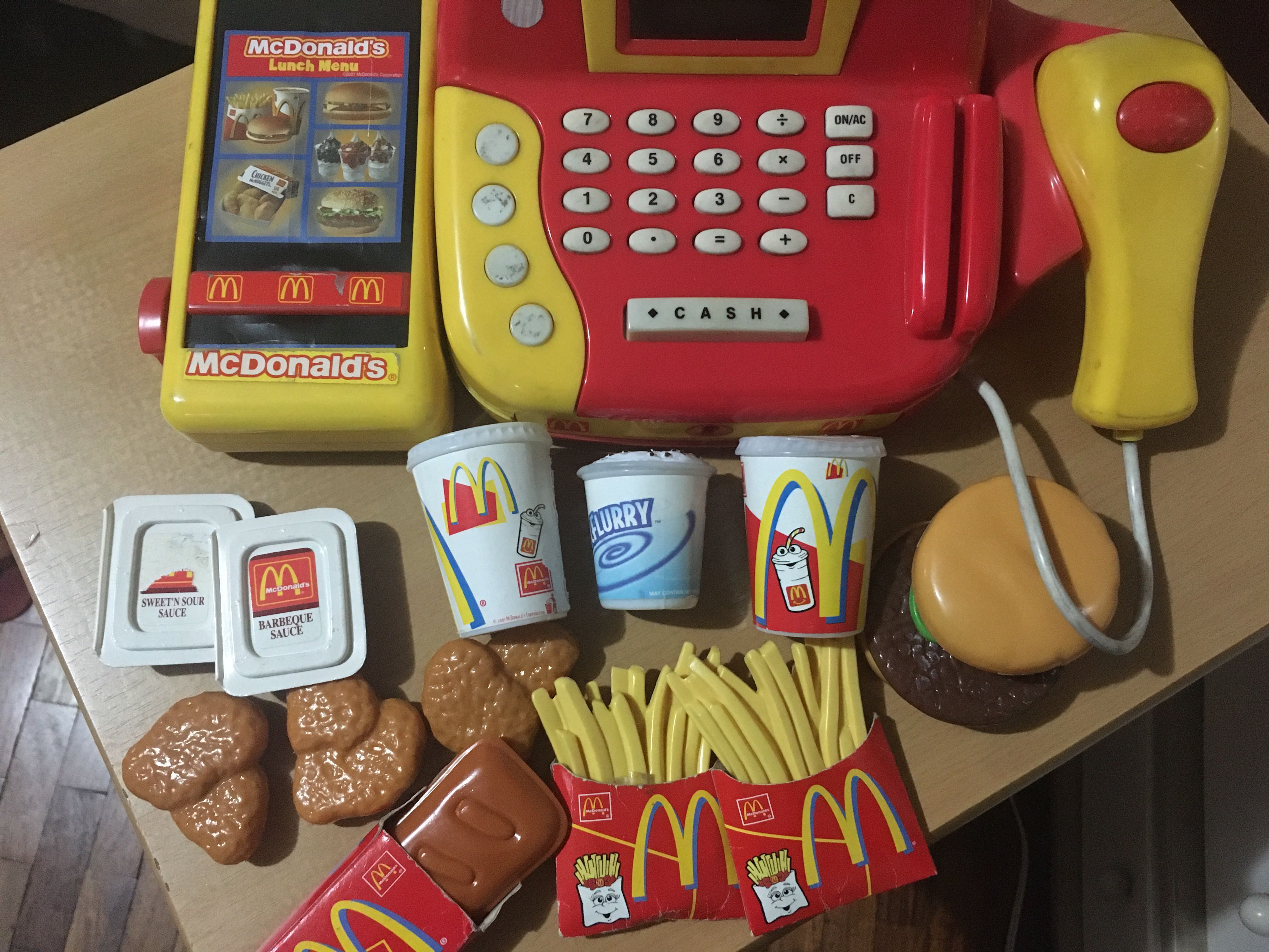Mcdonald Cashier Play Set, Hobbies & Toys, Toys & Games on Carousell