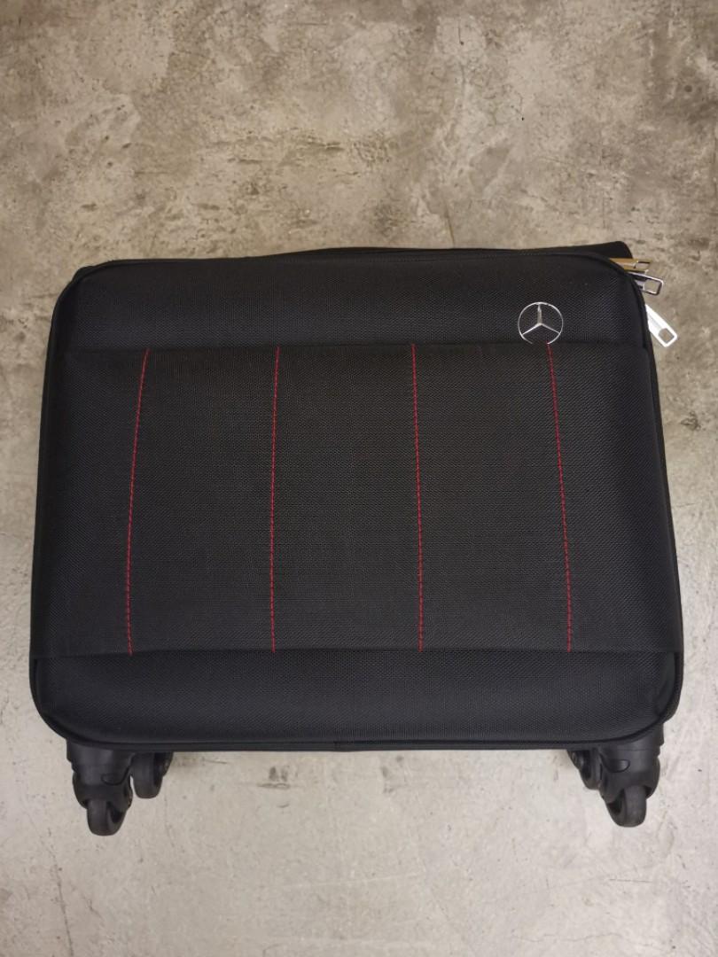 Mercedes 4 wheels trolly briefcase cabin luggage, Hobbies & Toys ...