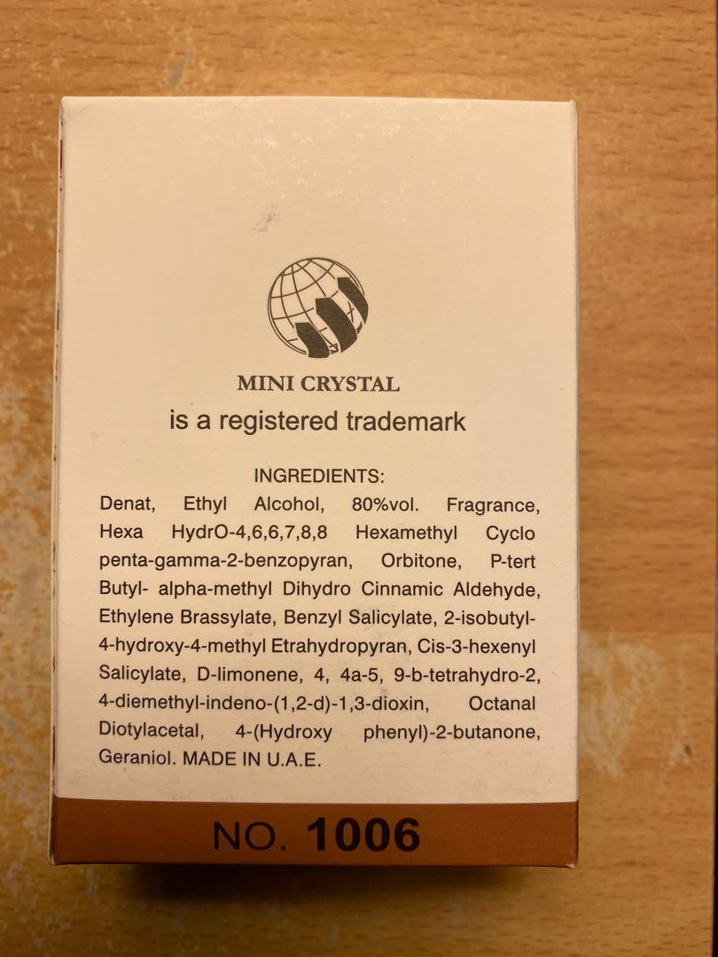Mini Crystal Perfume, Beauty & Personal Care, Fragrance & Deodorants on ...