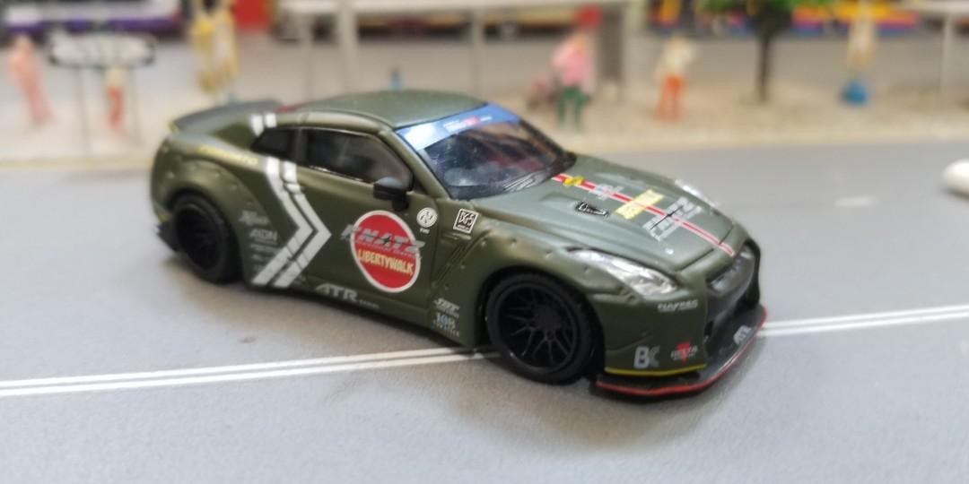 MiniGT No. 6 LB Works Nissan GT-R R35 Type 1, Rear Wing Ver. 2 Zero ...