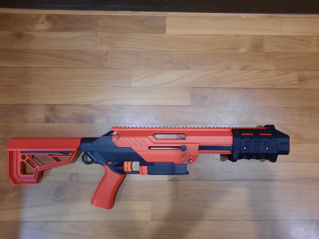 Nerf Ceda S red jetblaster, Hobbies & Toys, Toys & Games on Carousell