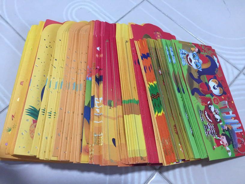 New 163 pieces POSB Bank Squirrel Red Packets, Everything Else on Carousell