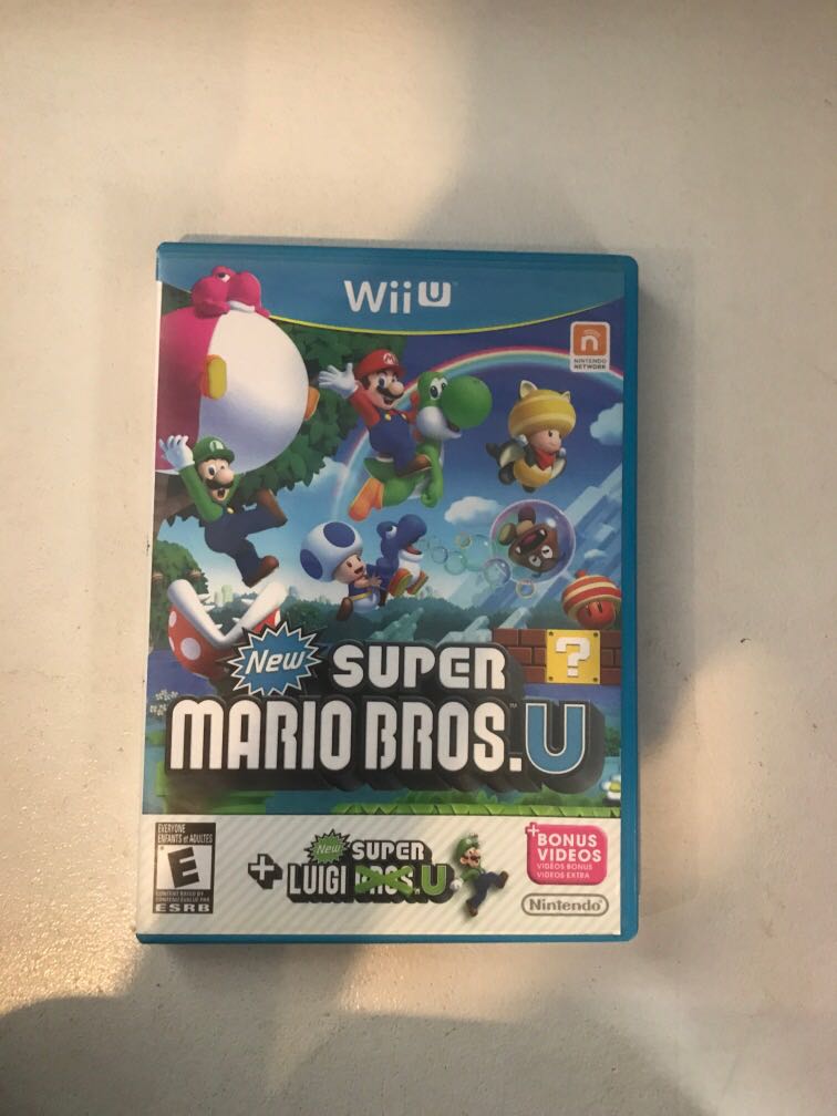 NEW Super Mario Bros. U + NEW Super Luigi U, Video Gaming, Video Games ...