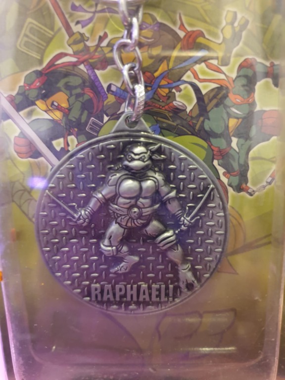 Ninja Turtle Raphael Keychain, Everything Else on Carousell