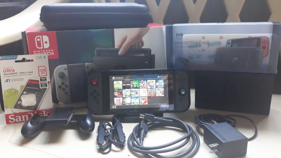 Nintendo Switch CFW SX OS 128gb, Video Gaming, Video Game Consoles ...