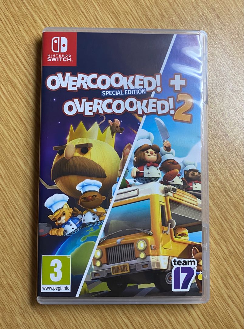 Overcooked 1+2 Nintendo switch, Video Gaming, Video Games, Nintendo on ...